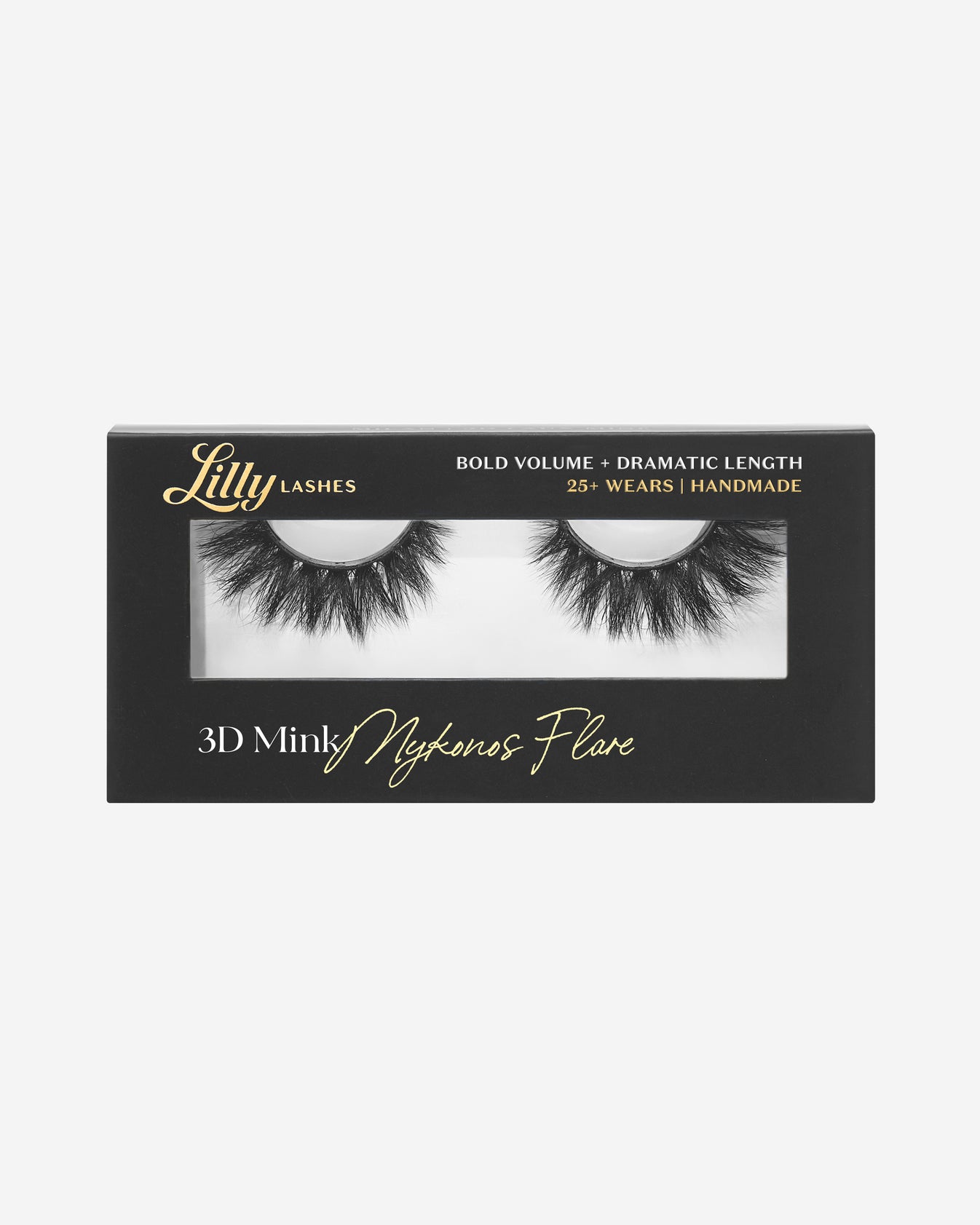 Mykonos Flare | Bold & Dramatic 3D Mink False Eyelashes | Lilly Lashes