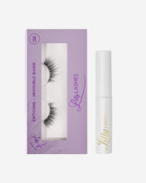 Enticing Sheer Band Half Lashes & Adhesive Bundle | Lilly Lashes