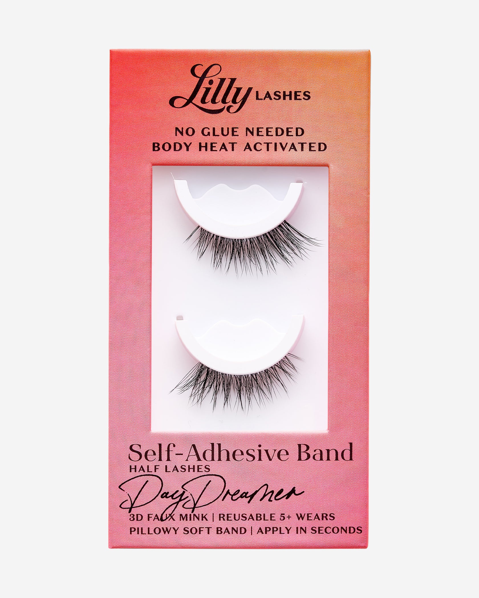 Self-Adhesive Trio | No Glue False Eyelashes | Lilly Lashes