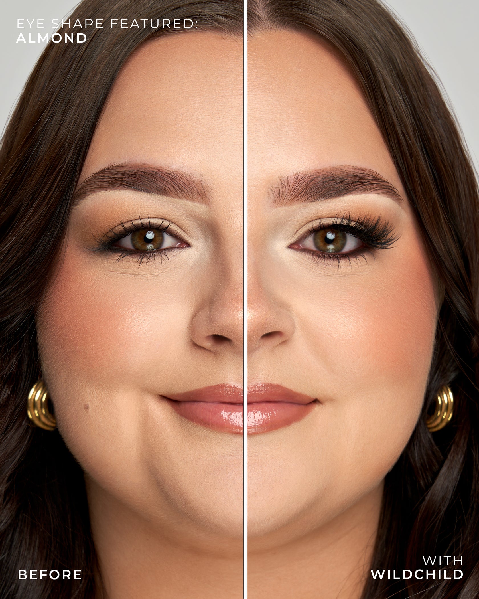 WildChild | Self-Adhesive Half Lashes | No Glue Needed | Lilly Lashes