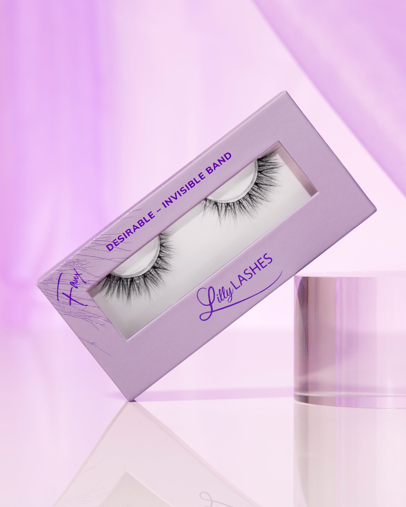 Desirable Sheer Invisible Band False Lash – Lilly Lashes