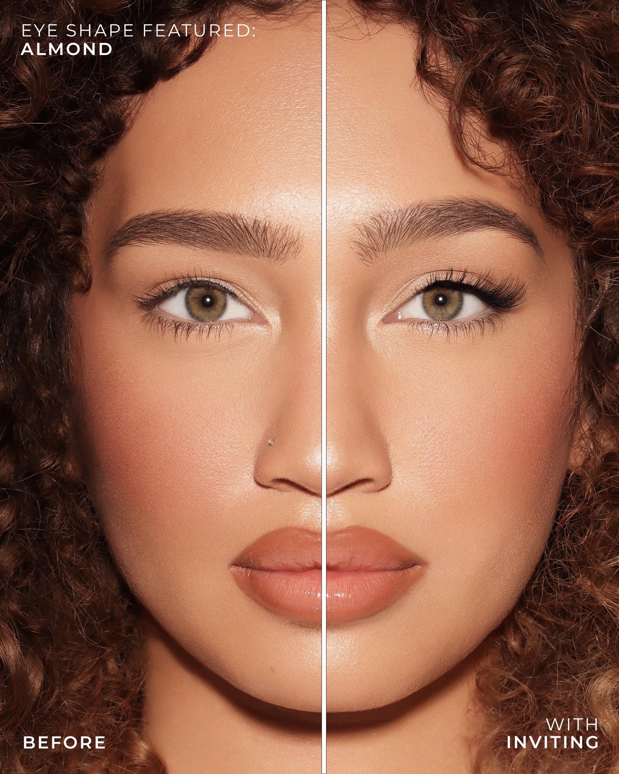 Inviting Half Lash | Sheer Invisible Band Eyelashes | Lilly Lashes