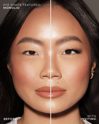 Inviting Half Lash | Sheer Invisible Band Eyelashes | Lilly Lashes