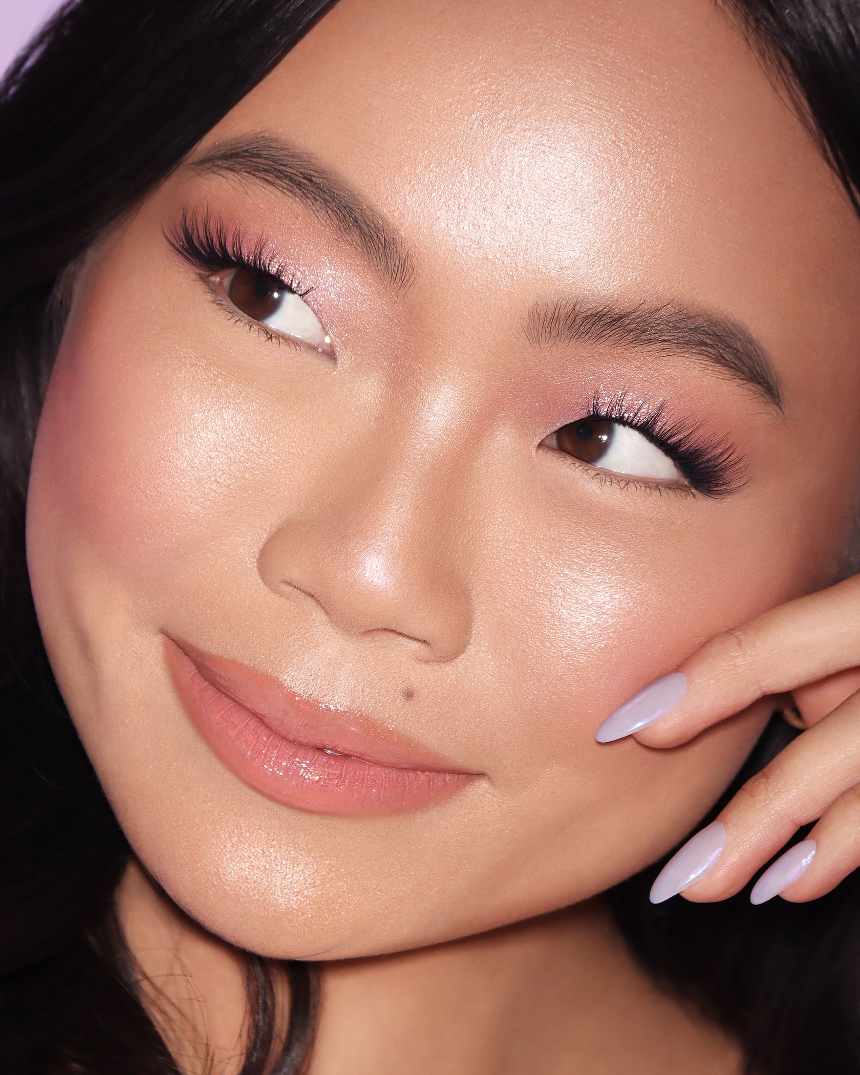 Inviting Half Lash | Sheer Invisible Band Eyelashes | Lilly Lashes